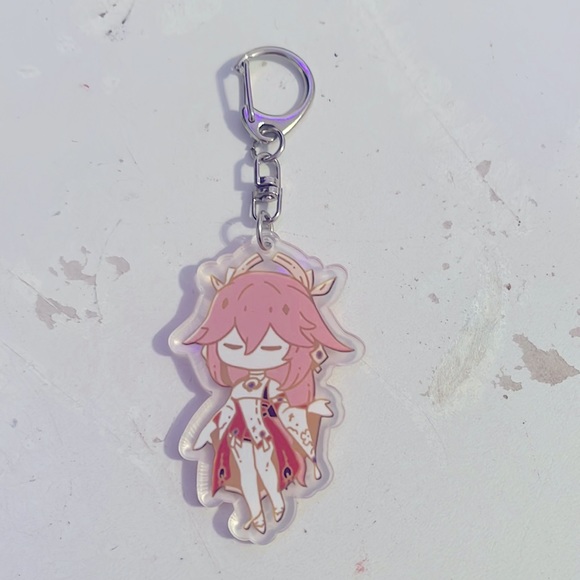 Accessories | Yae Miko Keychain Genshin | Poshmark